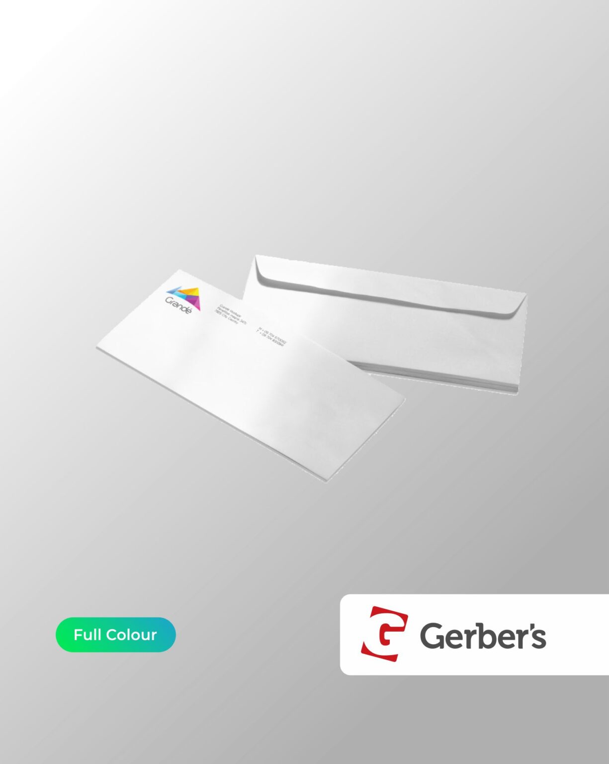 Full Colour #10 Envelopes | Gerber's